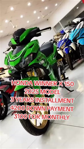 Honda Winner X 2025 Model: Affordable Financing Options