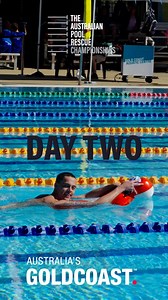 #PoolChamps2024 | Day 2 brought the pace to the pool 🏊‍♀️ Shoutouts to the Gold Coast Aquatic Centre for the song rec! Experience Gold Coast #experiencegoldcoast | Surf Life Saving Australia