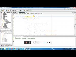 Write a program that creates a user interface to perform integer divisions