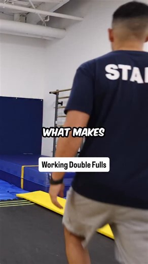 Good Layout ➡️ Good Double #cheer #tumbling | RaulD33