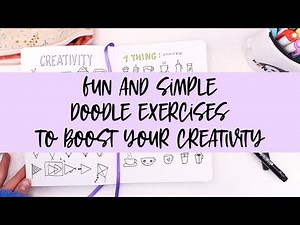 Simple & Fun Doodle Exercises To Increase Creativity