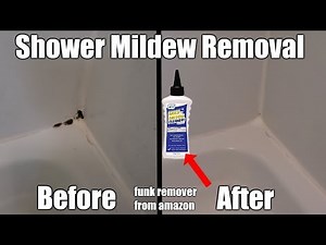 Remove Shower Mildew from Caulk