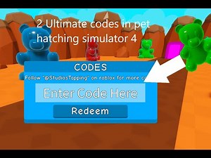 all new ultimate codes in Pet Hatching Simulator 4
