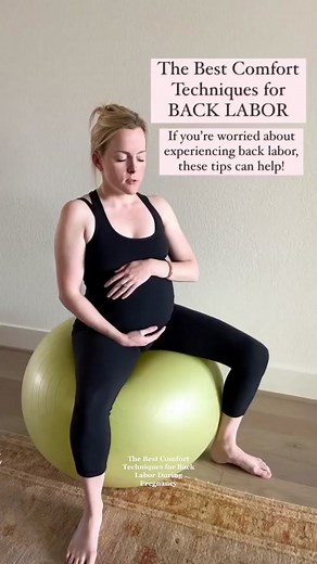 Best Comfort Techniques for Back Labor During Pregnancy