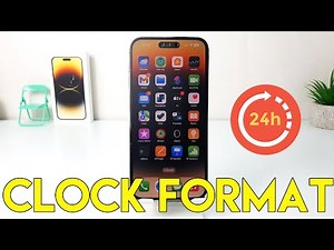 How to Change 24 Hours Time Format in iPhone 14 Pro Max