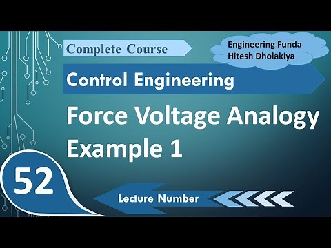 Force Voltage Analogy: Steps, Parameters, Differential Equation & Example 1