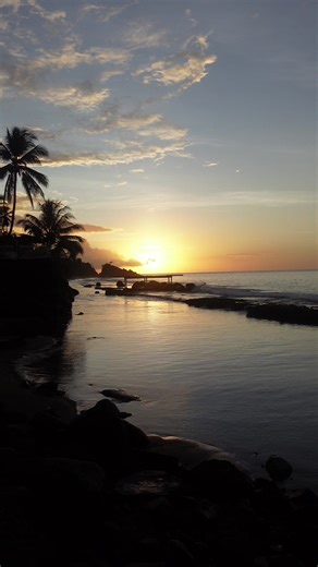 grateful. #beach #sunset #caribbean #fyp #foru