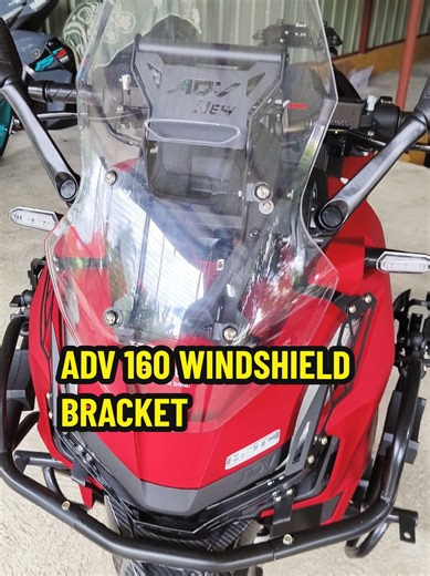ADV 160 Windshield Bracket Installation Guide