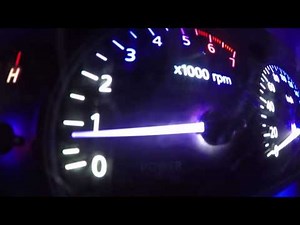 VT Commodore Custom Cluster with Shift light and Morphing Needles