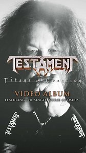 39K views · 1.7K reactions | Our special CD+Blu-Ray longbox VIDEO ALBUM, Titans Of Creation, is out on September 9th! Features a music video for EVERY SONG on the record. This limited edition collectible longbox includes bonus photos, liner notes, button and sticker. Limited to 6,500 copies!  and watch "Curse Of Osiris" at the  in the comments. | Testament | Facebook