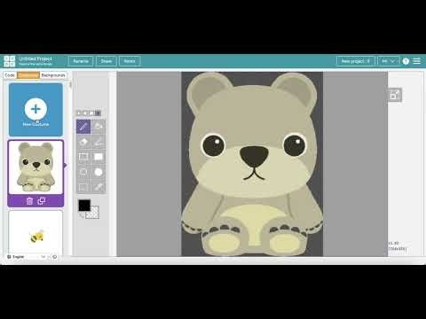 (01) Code.org Sprite Lab - Lesson 4 - New Project Import Background Sprites