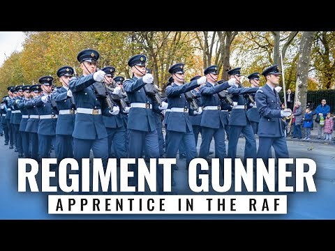 RAF Regiment Gunner Apprenticeship