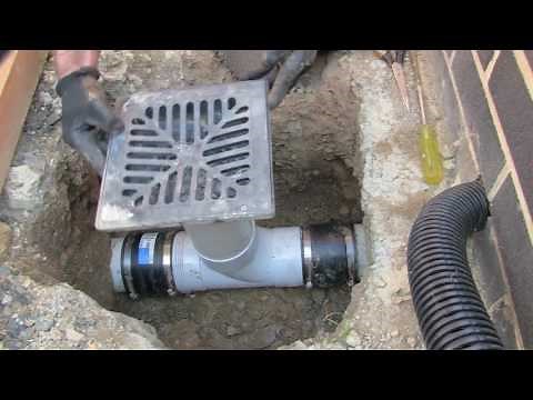 How To Connect a T piece to a Existing PVC 100mm Water Drain