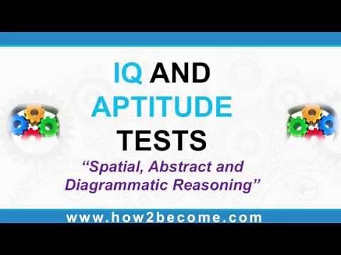 ✔ IQ AND APTITUDE TESTS; Spatial and Abstract Reasoning - How to pass IQ tests