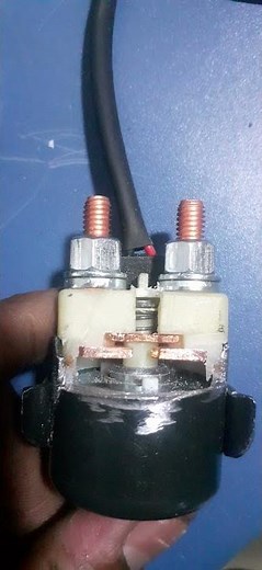 STARTER RELAY WORKING PRINCIPLE