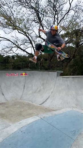 alessandro takes a lap around pedro barros backyard bowl | Red Bull Skateboarding