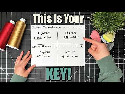 How to Adjust Embroidery and Bobbin Tension Like a Pro