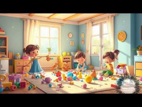 🧺 Tidy Time Song 🧸 | Clean Up Song for Kids | Fun Preschool Chore & Teamwork Song!