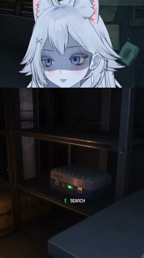 SHE SAID WHAT?? 🤣🤣😲 Fox Vtuber Alien Isolation Horror Game First Playthrough Funny Moment #shorts