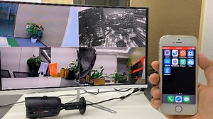 Watch APP alarm for AHD home security camera system on Amazon Live