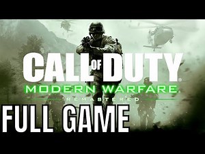 Call of Duty 4 Modern Warfare Remastered - Full Game Walkthrough (No Commentary Longplay)