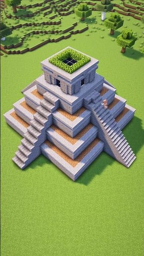 Minecraft Easy Design Temple #minecraft