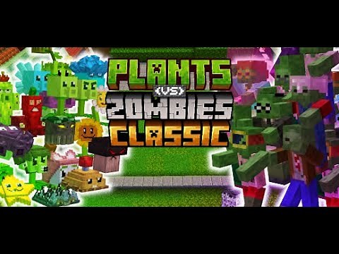 "✿【Plants Vs Zombies Classic】✿ MCPE Addon FULL SHOWCASE ✨【1.21/2025】⚡