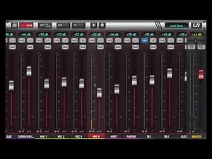 Soundcraft UI24r -Basic Functions (For Beginners)