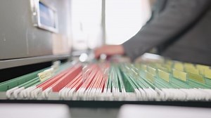 Employees Searching Documents Office Filing Cabinet Stok Videosu (%100 Telifsiz) 1067903678 | Shutterstock
