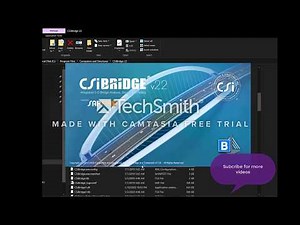 BRIDGE V22 CSI - Computerized Engineering Tool Install & Crack 2020 in 10 minutes - SOFTWARE FACTORY