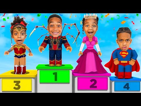 DRESS TO IMPRESS ROBLOX WITH NOVA, AYLA, DJ, & KYRIE | The Princess Clubhouse