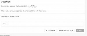 Consider the graph of the function f(x) = \frac{x^2-81}{x^3 7x^... | Filo