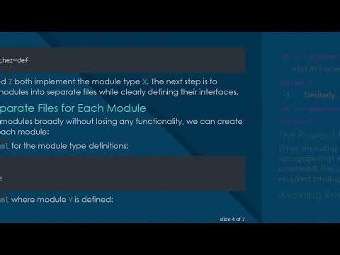 Organizing Multiple OCaml Modules with the Same Type