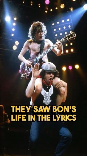 THE STORY BEHIND BACK IN BLACK BY AC/DC #shorts