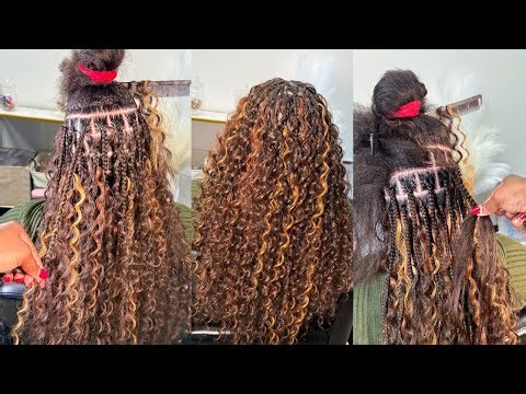 BOHO BRAIDS TUTORIAL 2025 🔥 Human Hair Master Mix Curls Step-by-Step Guide
