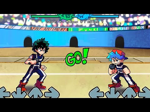 Friday Night Funkin' My Hero Academia - Funk's Justice (Vs. Deku) / Full Cowl song / FNF mod