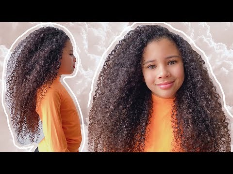 CURLY HAIR Tutorial 2020! Nederlands