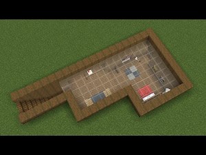 Minecraft - How to build an Underground Survival House 5