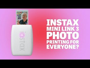 Fujifilm Instax Mini Link 3 - Bringing Fun and Spontaneity Back to Photo Printing