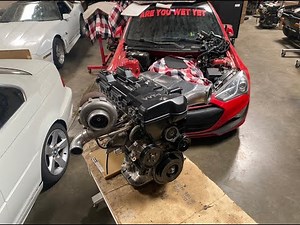 2JZ GE WITH TURBO INTERNALS FOR A Lexus GS300.