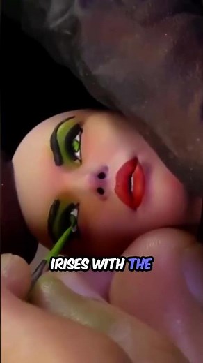 Painting Poison Ivy - Adding Realism and Depth to Her Eyes #3dprinting #art #detailing