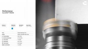 CoroMill® MS40 is engineered with tangentially mounted inserts, maximizing the core strength of the tool body. Its design ensures effortless machining of the most demanding face and shoulder milling applications. Featuring four cutting edges per insert and a robust cutter body, you can trust CoroMill® MS40 to be your powerful ally in achieving unmatched productivity and reliability. Discover more https://brnw.ch/21wRdrr #SandvikCoromant #CoroMill | Sandvik Coromant