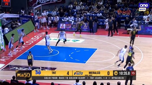 HOT START FOR HEADING 🔥 Sunod-sunod ang puntos ni Jordan Heading, already up with 9 points in the first quarter as TNT sets the tone early kontra Meralco in the PBA Season 50 Philippine Cup semifinals! #PBA50 #PBA50LID | One Sports