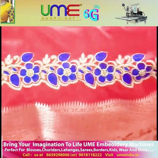 ✨ UME Computerized Embroidery Machines – Precision & Creativity Made Easy! ✨