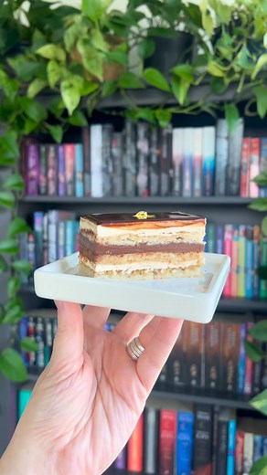 Let’s make an opera cake! The recipe and video tutorial are available now to Pastry Enthusiasts & Ultimate Patissiers 👩🏻‍🍳 | Maddie Brehm, Pastry Chef