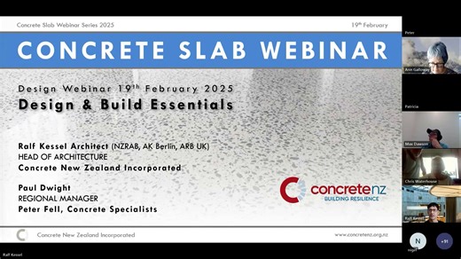 Residential Slab-On-Grade Webinar- Session 1. Design & Build Essentials