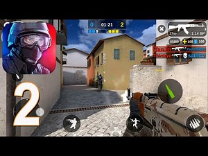 Counter Attack Multiplayer FPS - Walkthrough Gameplay part 2 - Defuse Bomb(iOS, Android)