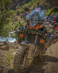 Pegasus was the name of our 1st KTM 1190... She was a battle ready mythical beast with the scars of war and combat from nearly 100k miles of difficult terrain in far away lands. This bike will forever go down in history as my favorite motorcycle I will ever own. It made our dream of traveling the world on two wheels into a reality. And I will never forget any of the magical places this machine with a soul has taken us. | 2Up and Overloaded