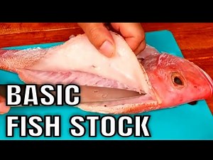 Basic Fish Stock - Seafood Soup Stock