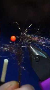 Top BCFLYGUYS Custom Fly Patterns: Canadian Black Simi Seal Leech #fishing #flyfishing